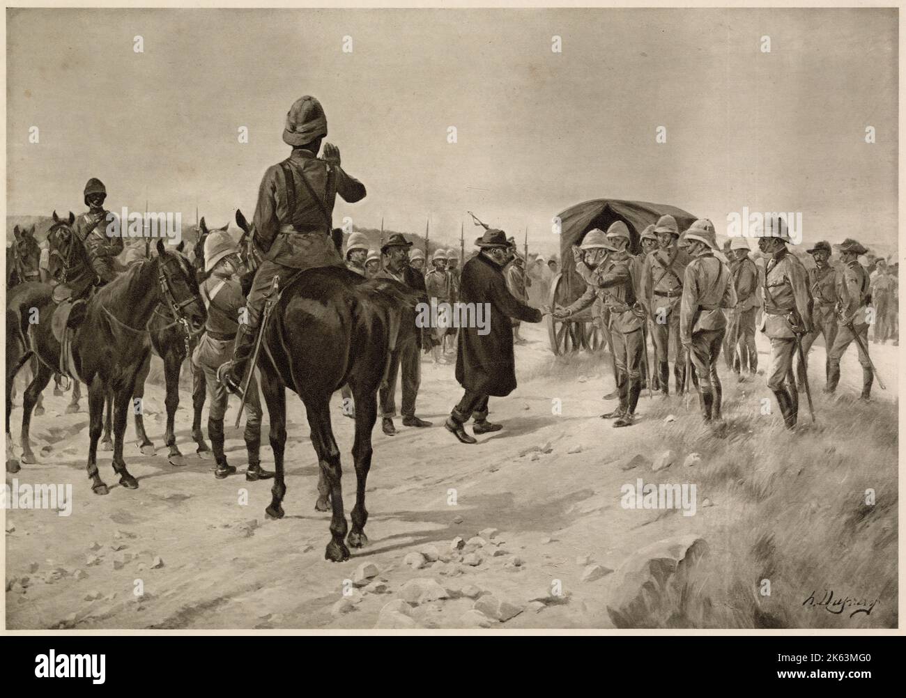 Cronje surrenders hi-res stock photography and images - Alamy