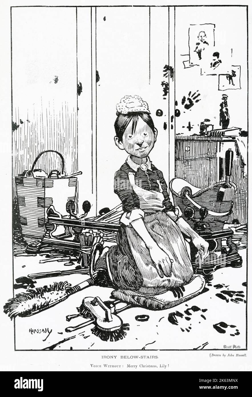 Maid stairs Cut Out Stock Images & Pictures - Alamy