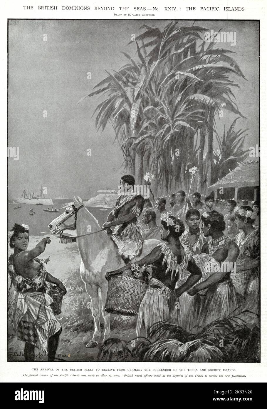 Tonga and the Society Islands are ceded to Britain: the arrival of the ...