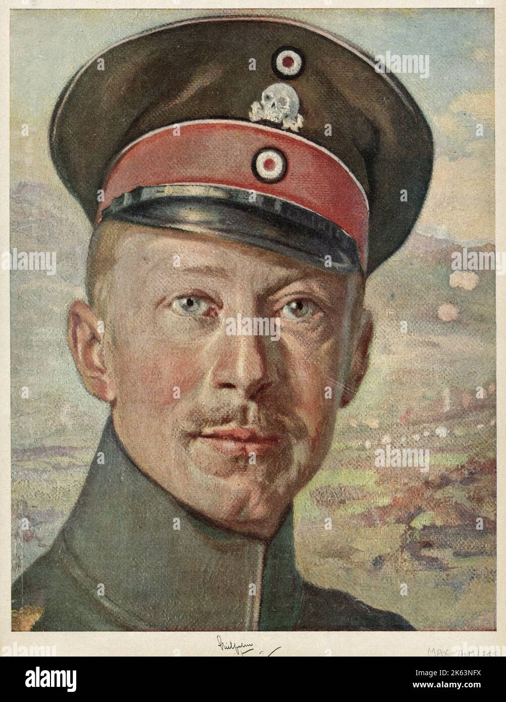 Crown Prince Wilhelm (1882 - 1951), son of Kaiser Wilhelm II, seen here ...