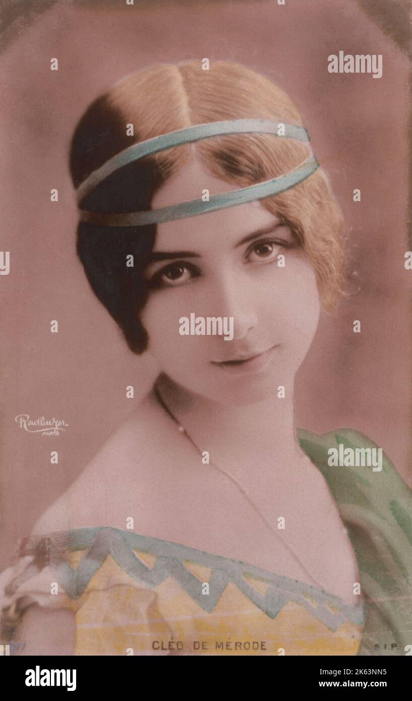 Dancer cleo de merode hi-res stock photography and images - Alamy