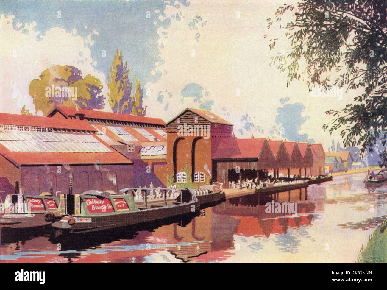 Cadbury's; the factory at Frampton-on-Severn. The milk- condensing ...