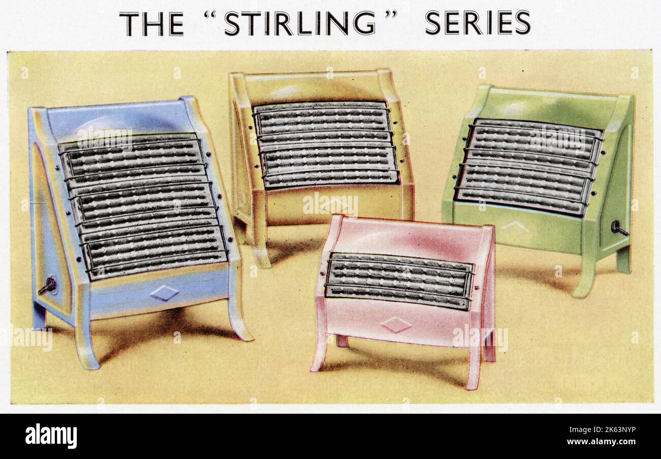 The 'Stirling' series of electric fires, with one, two or even three ...