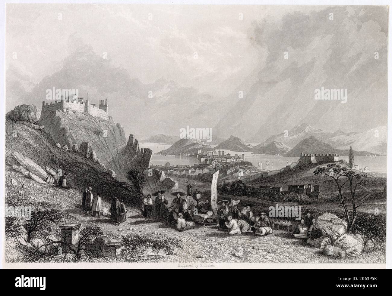 Macao: view from the forts of Heang-Shan Stock Photo - Alamy