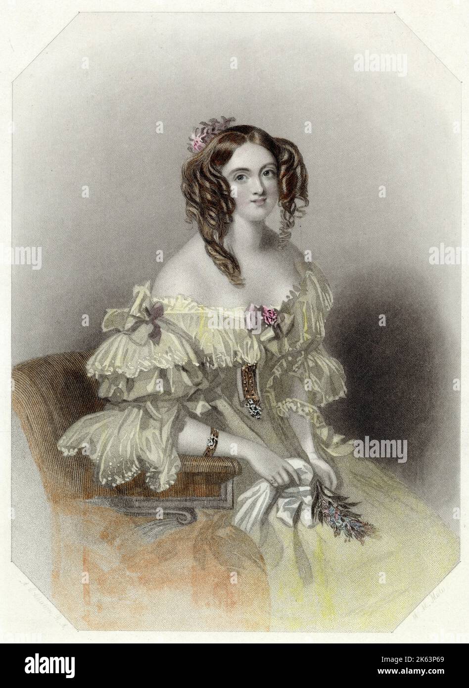 A typical elegant Englishwoman: Mrs Verschoyle Stock Photo - Alamy