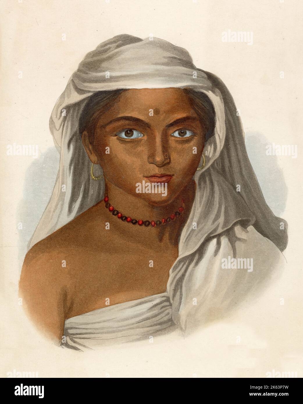 Indian woman of the Tuda tribe Stock Photo - Alamy