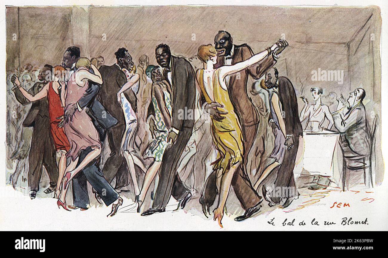 Paris france night dancing club hi-res stock photography and images - Alamy