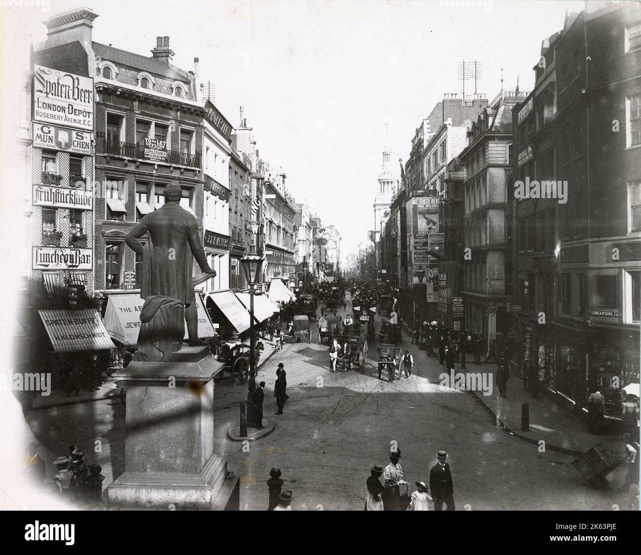 London 1900 city hi-res stock photography and images - Alamy
