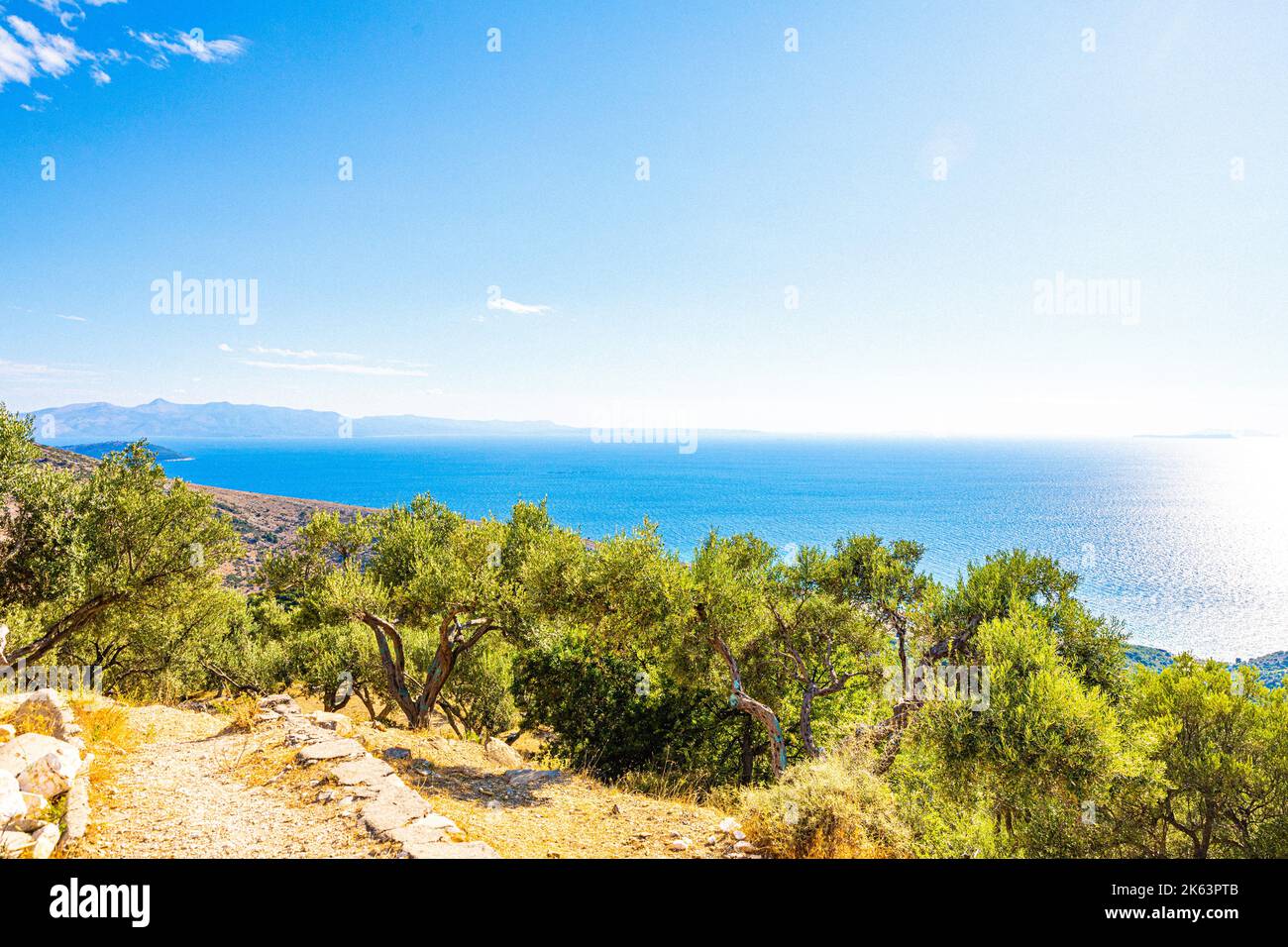 Albanian view of the sea Stock Photo - Alamy