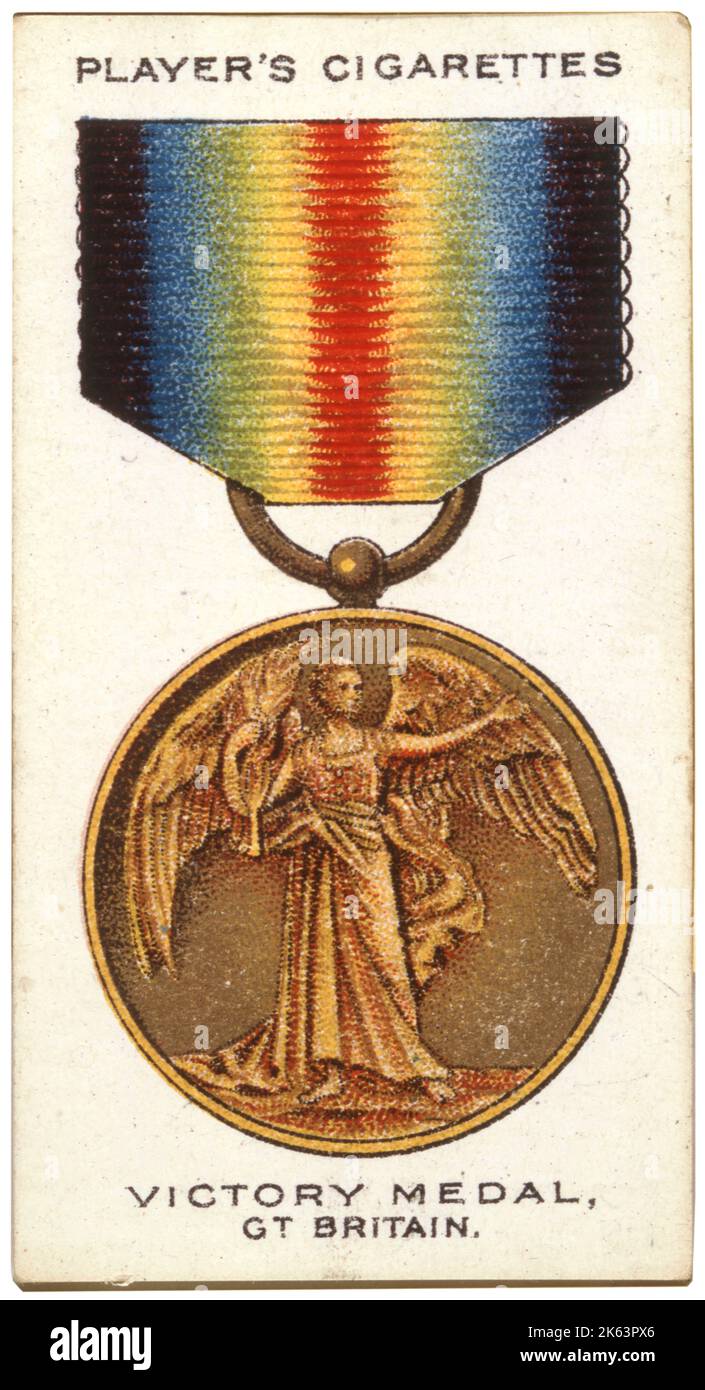Wwi victory medals hi-res stock photography and images - Alamy