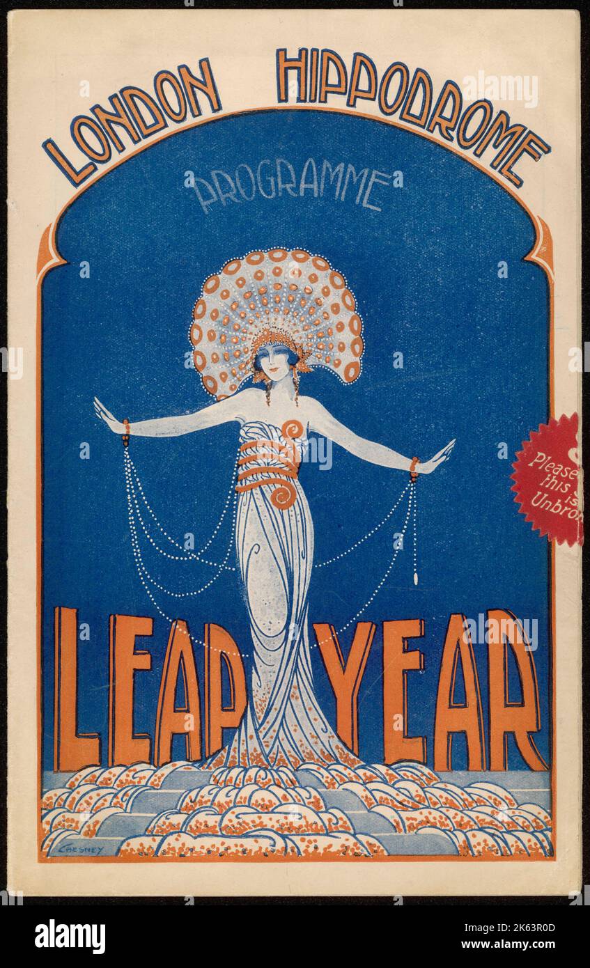 George Robey is the principal performer in the LEAP YEAR show at the ...