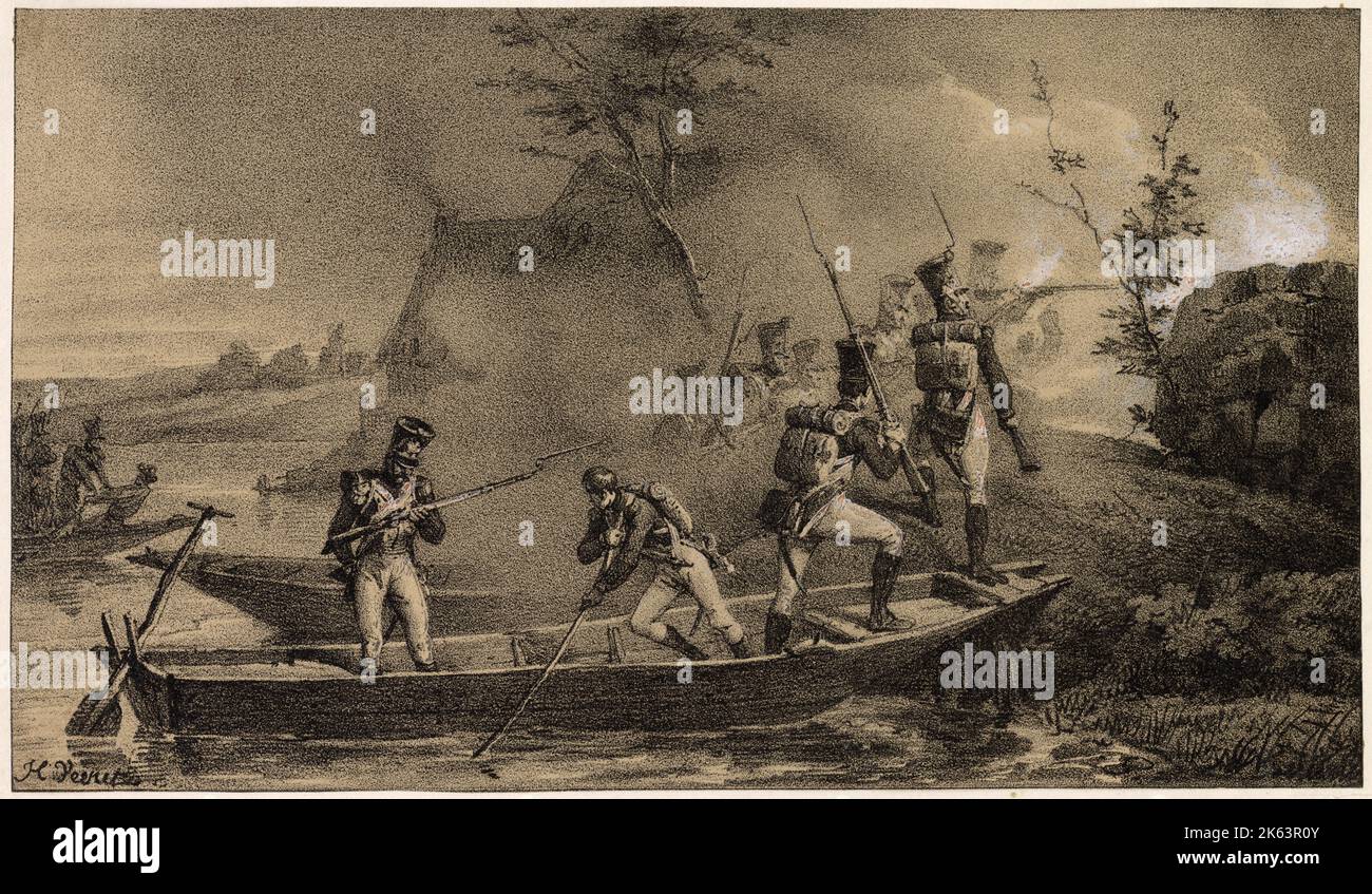 Rhine crossing 1813 hi-res stock photography and images - Alamy