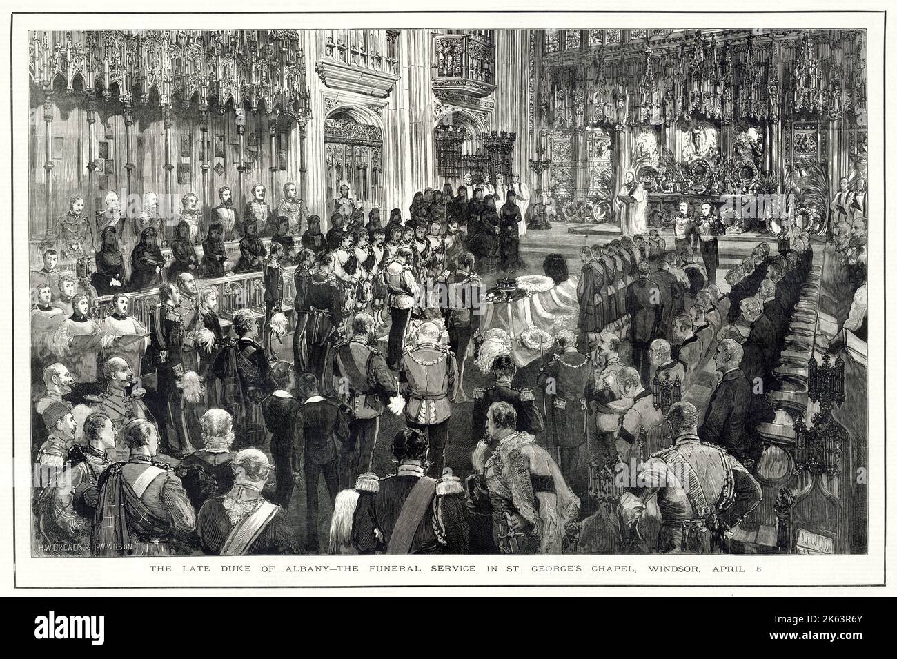 Late Prince Leopold, Duke of Albany the eighth child and youngest son ...