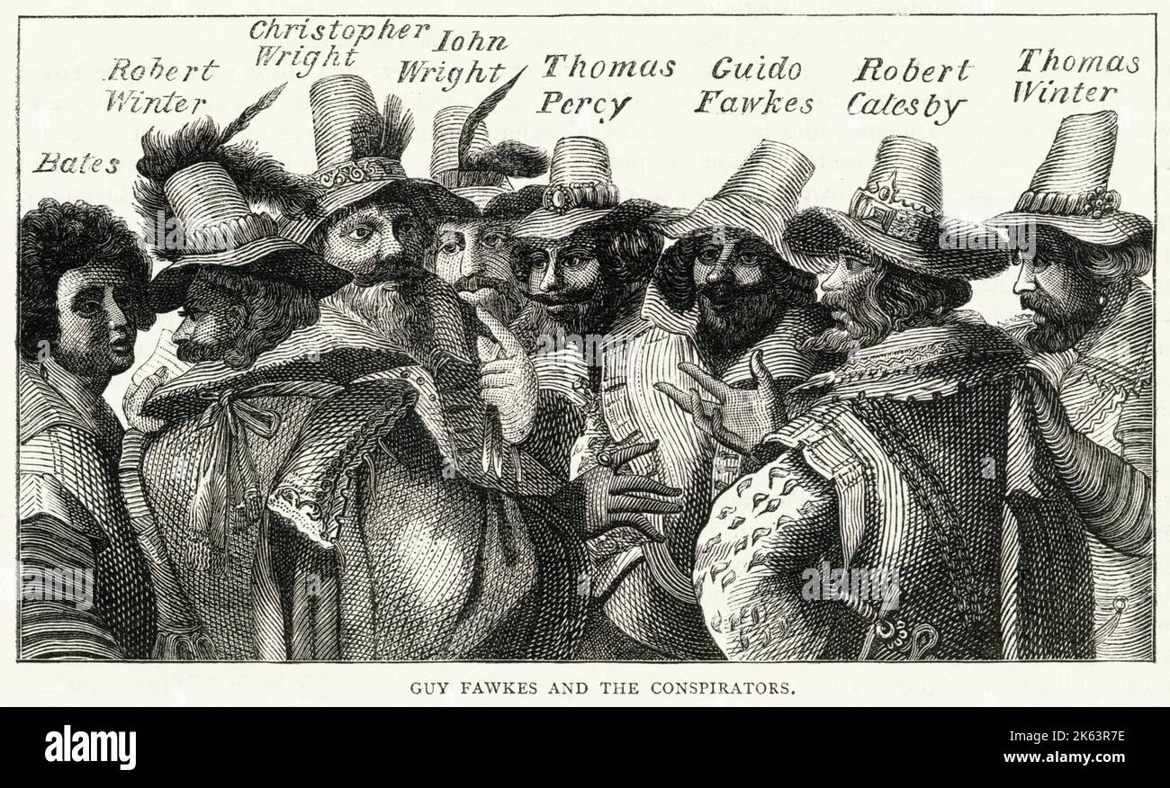 The gunpowder plot conspirators hi-res stock photography and images - Alamy