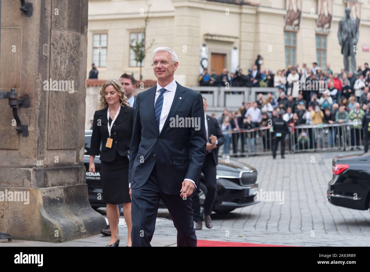 Latvian prime minister krišjānis hi-res stock photography and images ...