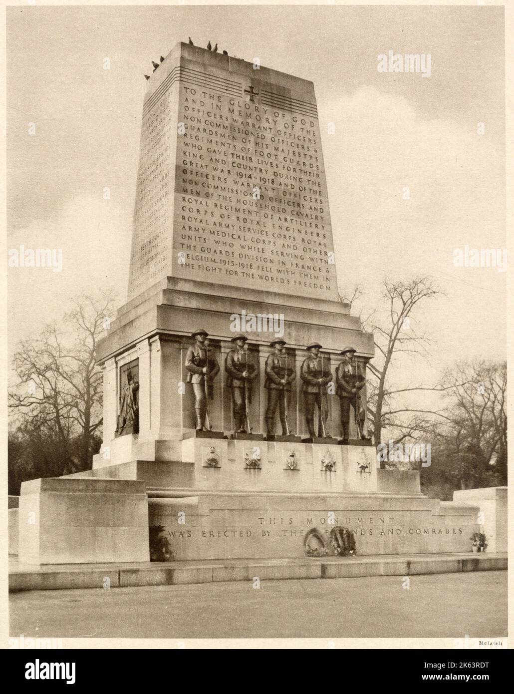 Guards Memorial, also known as the Guards Division War Memorial, war ...