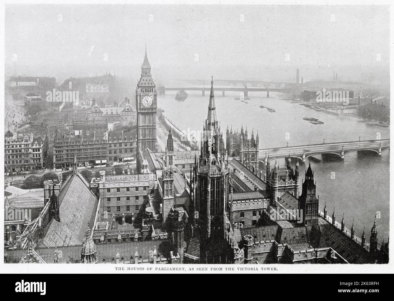 Big ben taken from victoria tower hi-res stock photography and images ...
