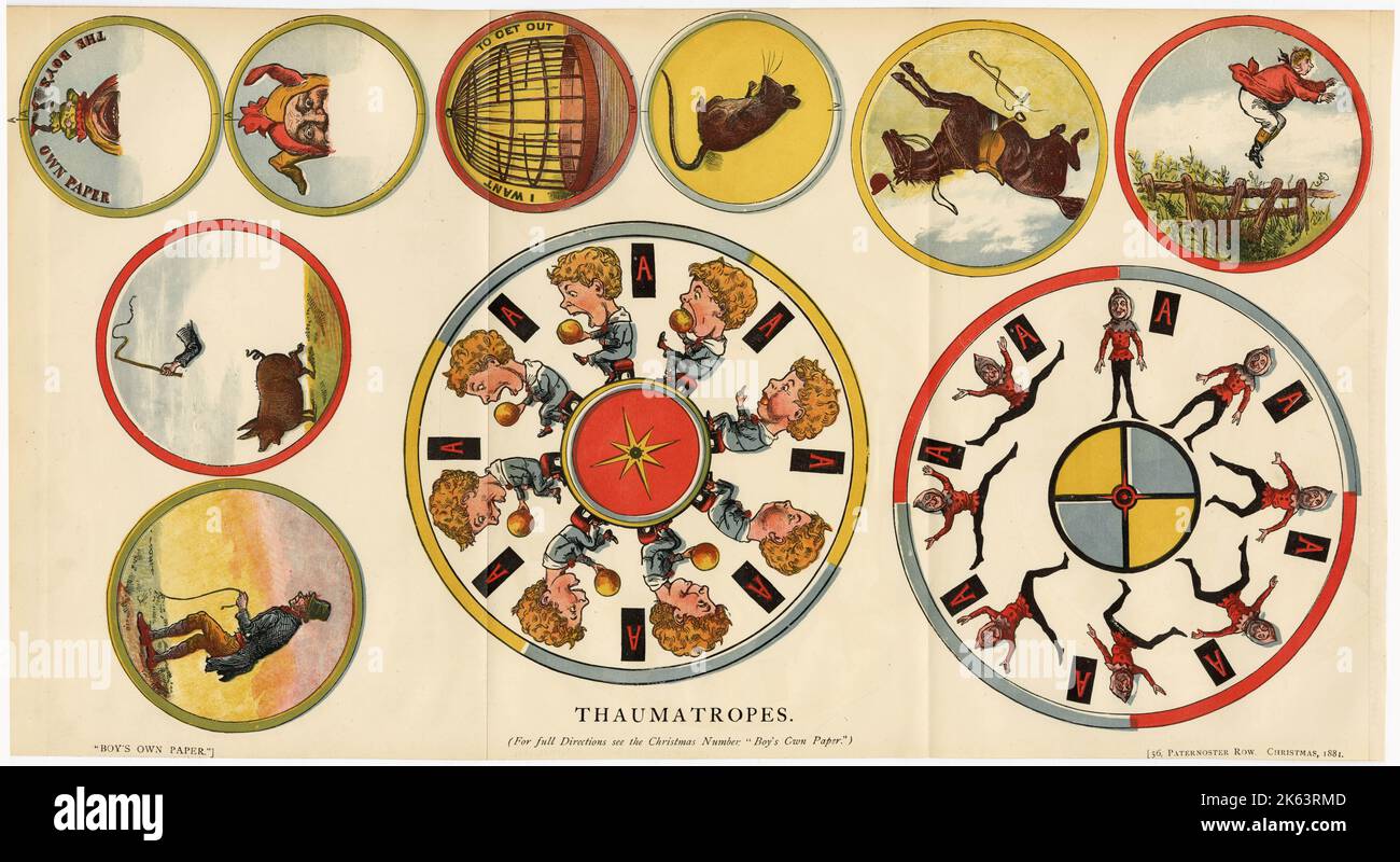 Thaumatropes hi-res stock photography and images - Alamy