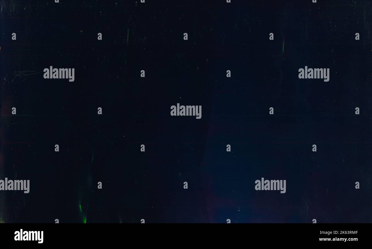 old film overlay dust scratches texture blue noise Stock Photo - Alamy