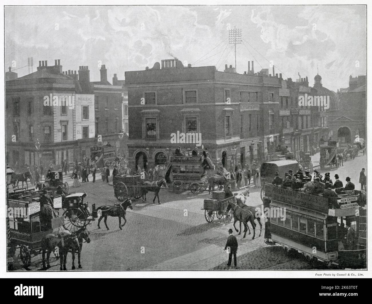 Elephant london castle building walworth road hi-res stock photography ...