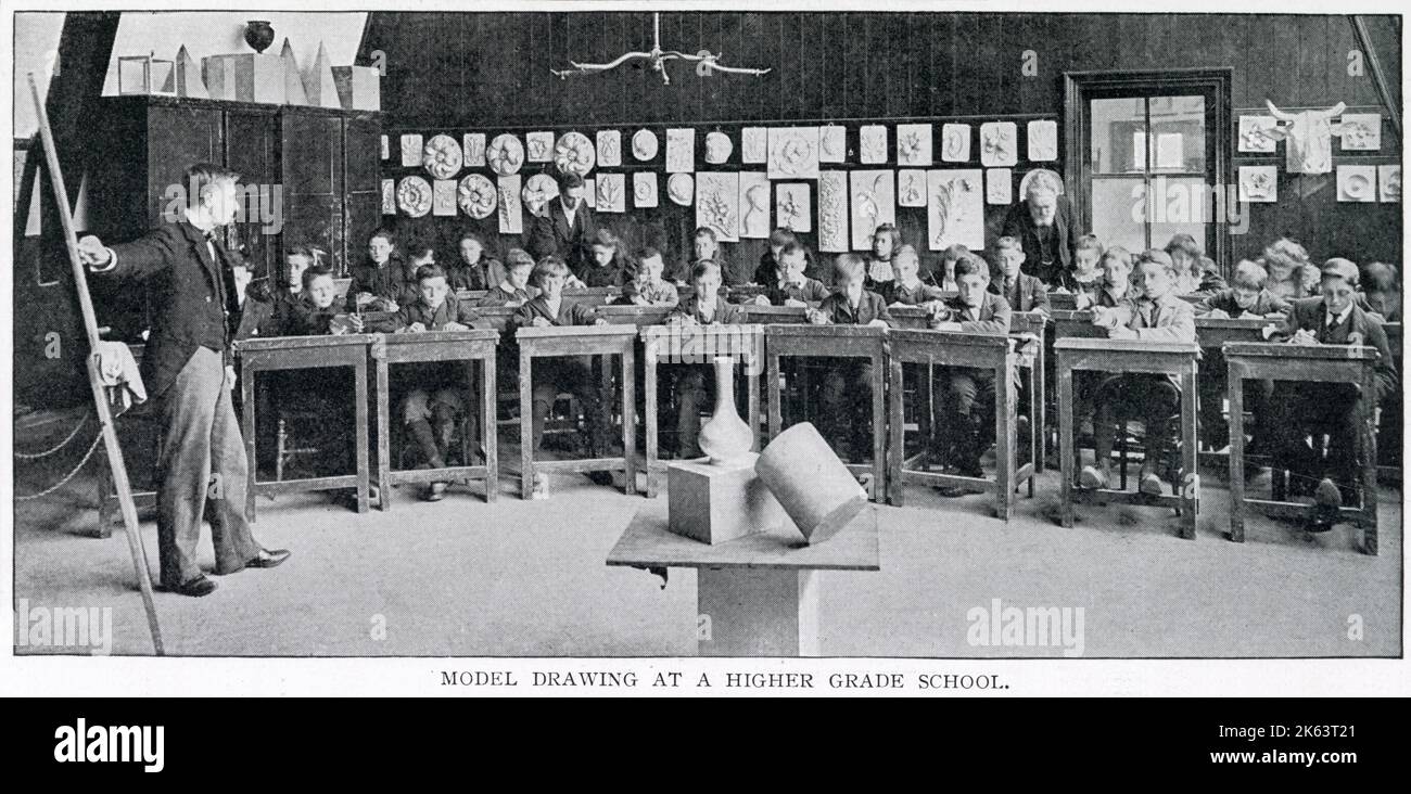1890s school students hi-res stock photography and images - Alamy