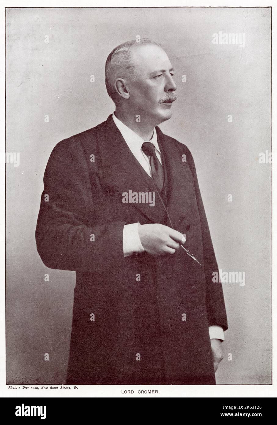 Evelyn Baring, 1st Earl of Cromer (1841 - 1917), statesman and diplomat ...