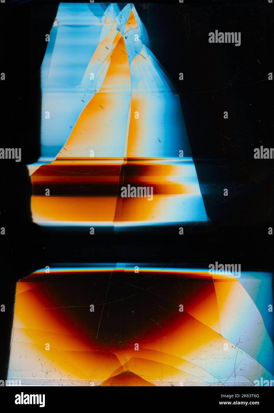 fractured texture glitch art ice crystal scratches Stock Photo - Alamy