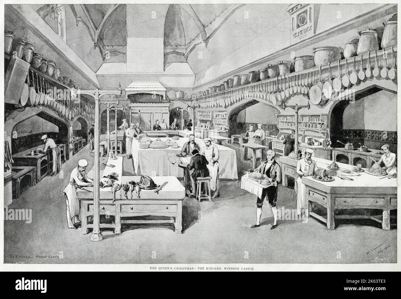 Windsor castle interior hi-res stock photography and images - Alamy