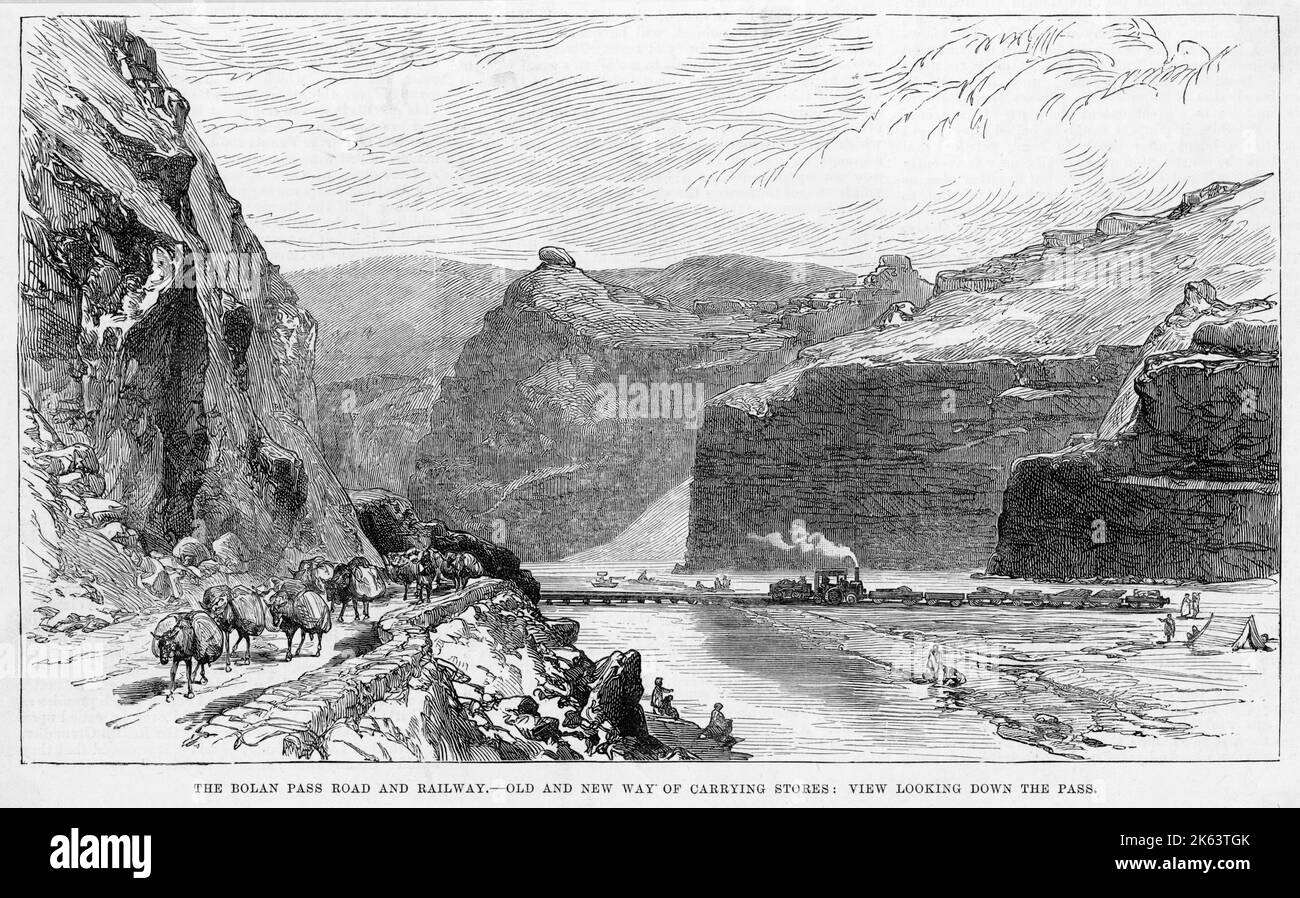 Balochistan railway Black and White Stock Photos & Images - Alamy