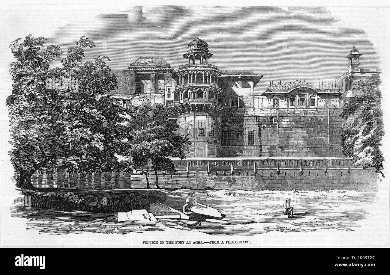 History fort india Black and White Stock Photos & Images - Alamy