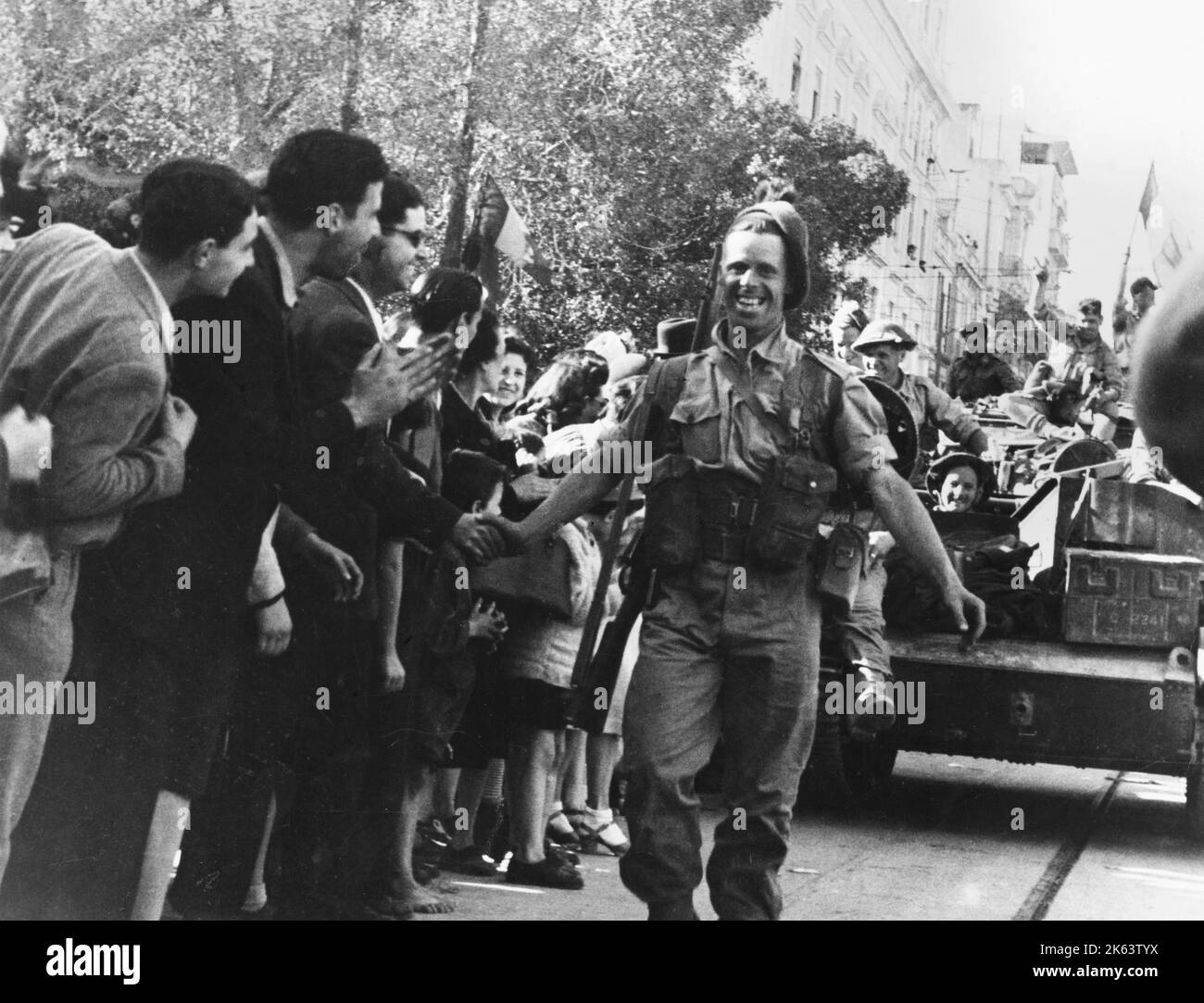 Liberation of brussels 1945 hi-res stock photography and images - Alamy