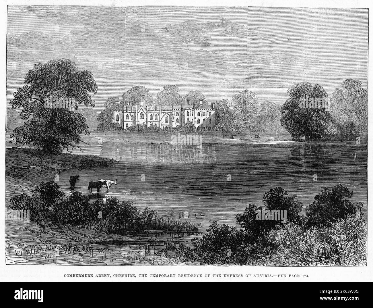 Combermere Abbey, Cheshire : we also have a fine and puzzling ...