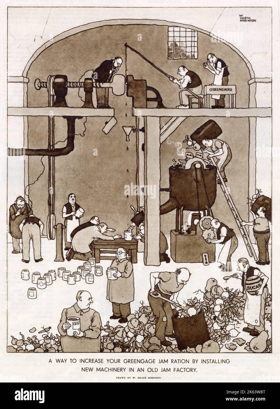 Owing to the short supply of sugar, it was necessary to cut down the ...