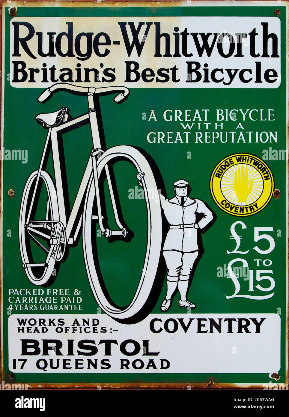 Rudge poster hi-res stock photography and images - Alamy