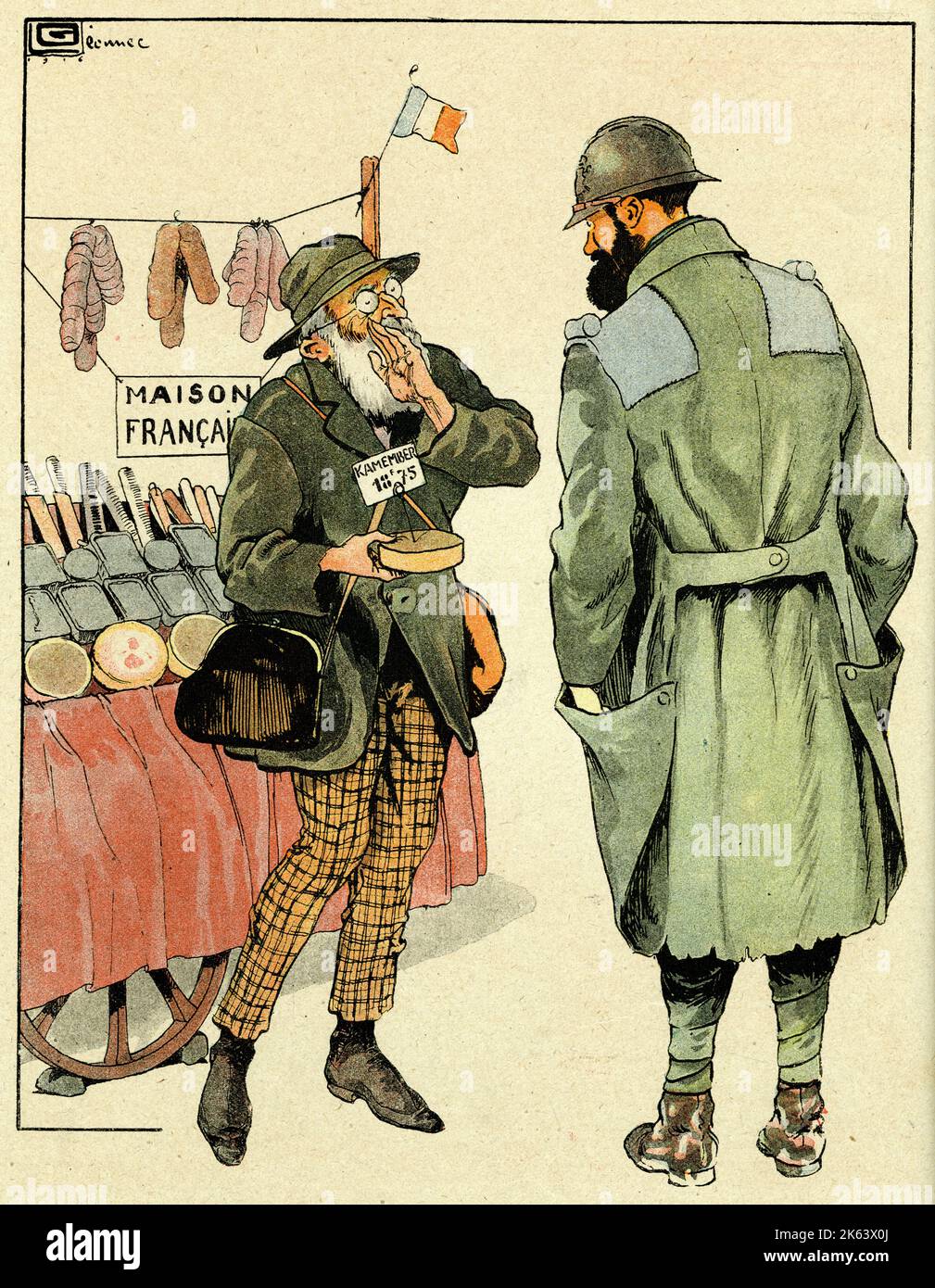 Historical trader cartoon hi-res stock photography and images - Alamy