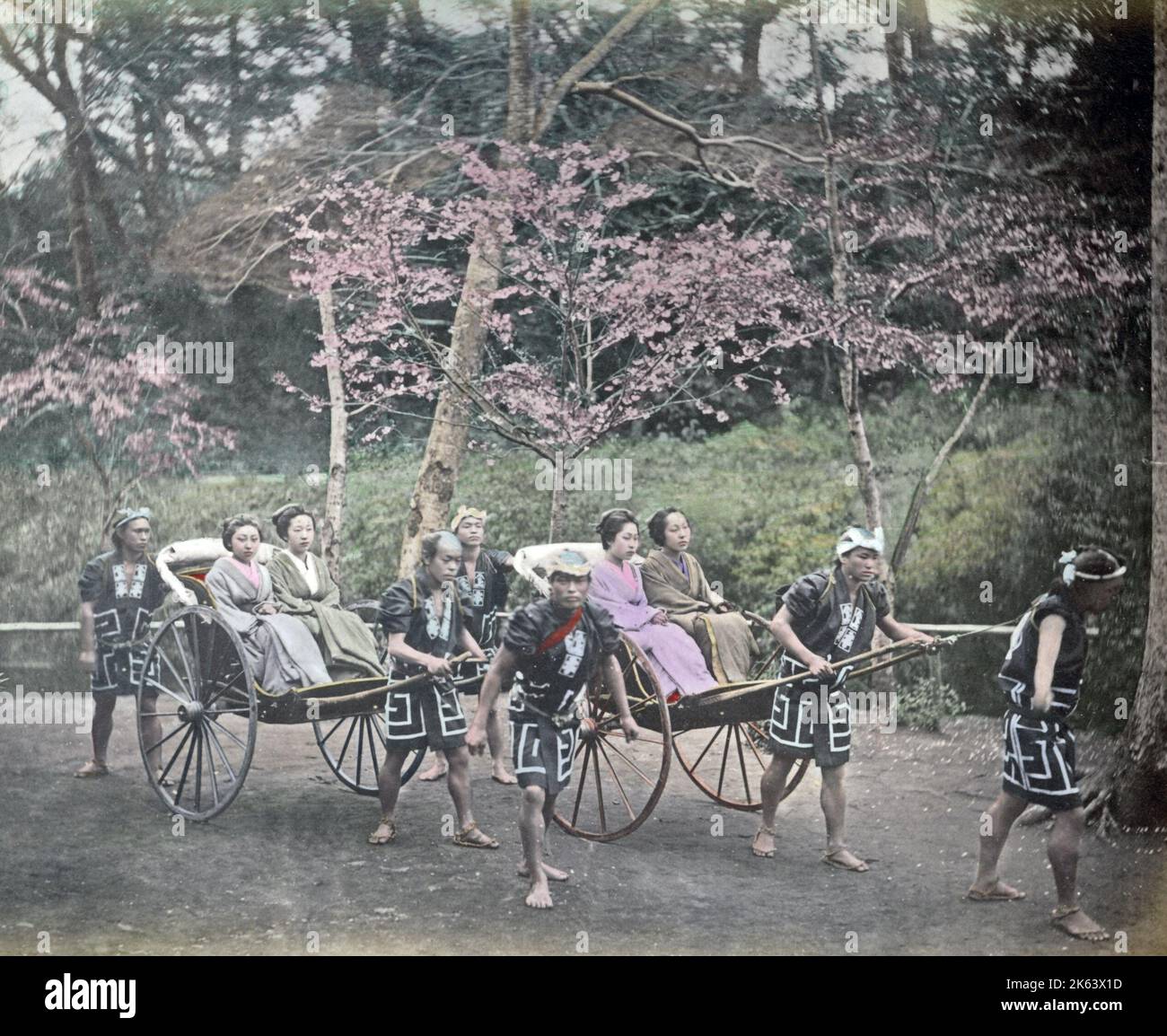 Japanese rickshaws hi-res stock photography and images - Alamy