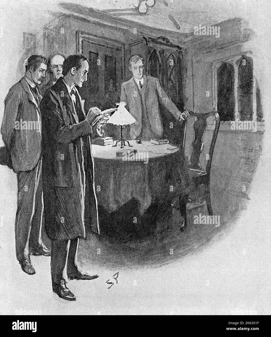 The Return of Sherlock Holmes, the Adventure of the Three Students, a ...