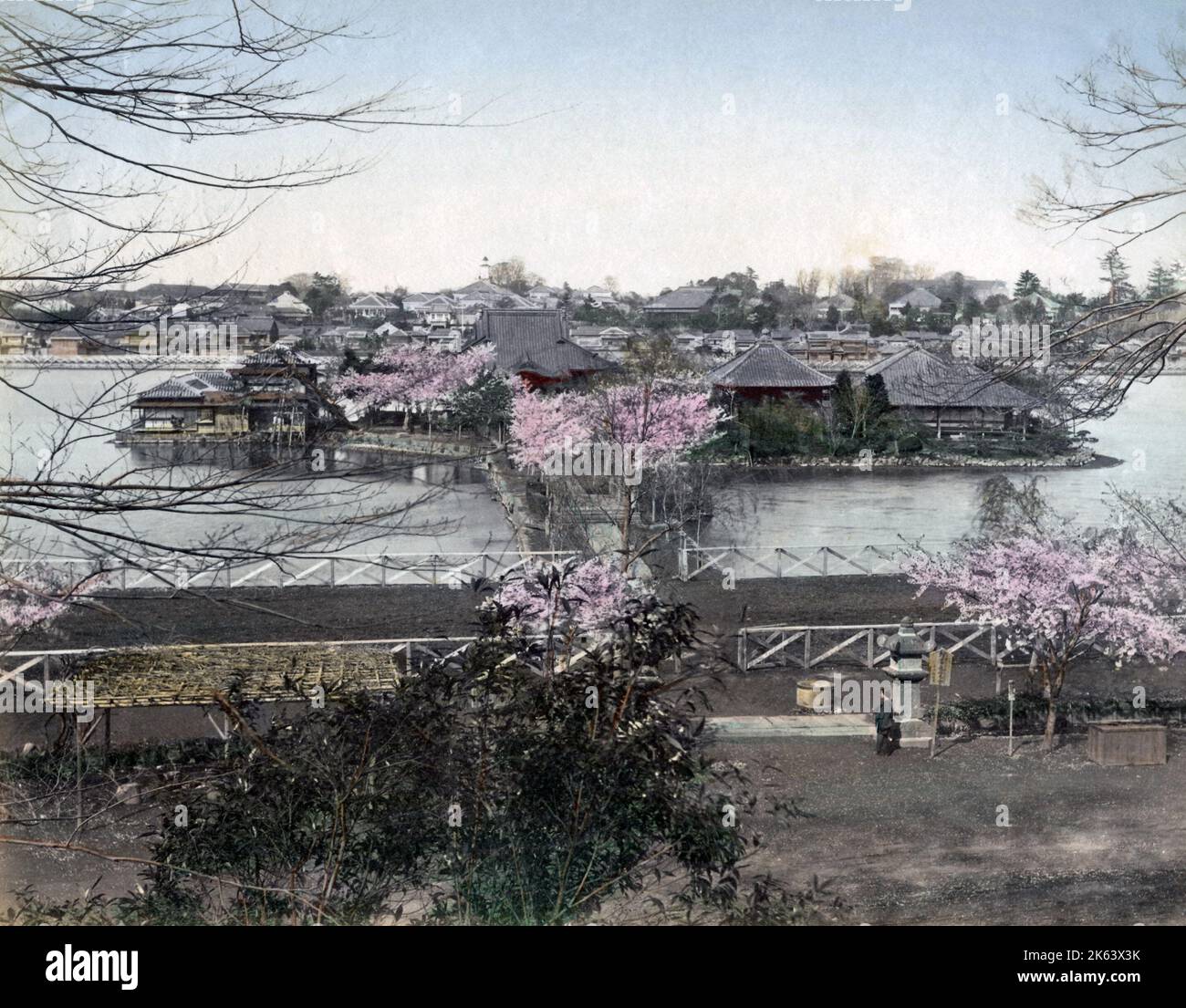 Ueno Park, Tokyo, Japan, circa 1880s Stock Photo - Alamy