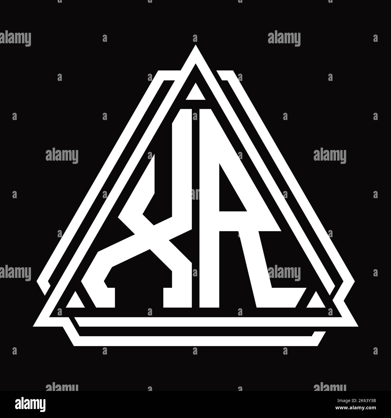 Letter xr logo hi-res stock photography and images - Alamy