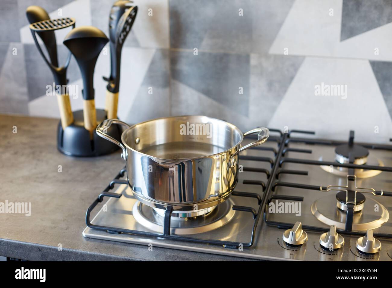 Kitchen furniture and kitchen sets Stock Photo - Alamy