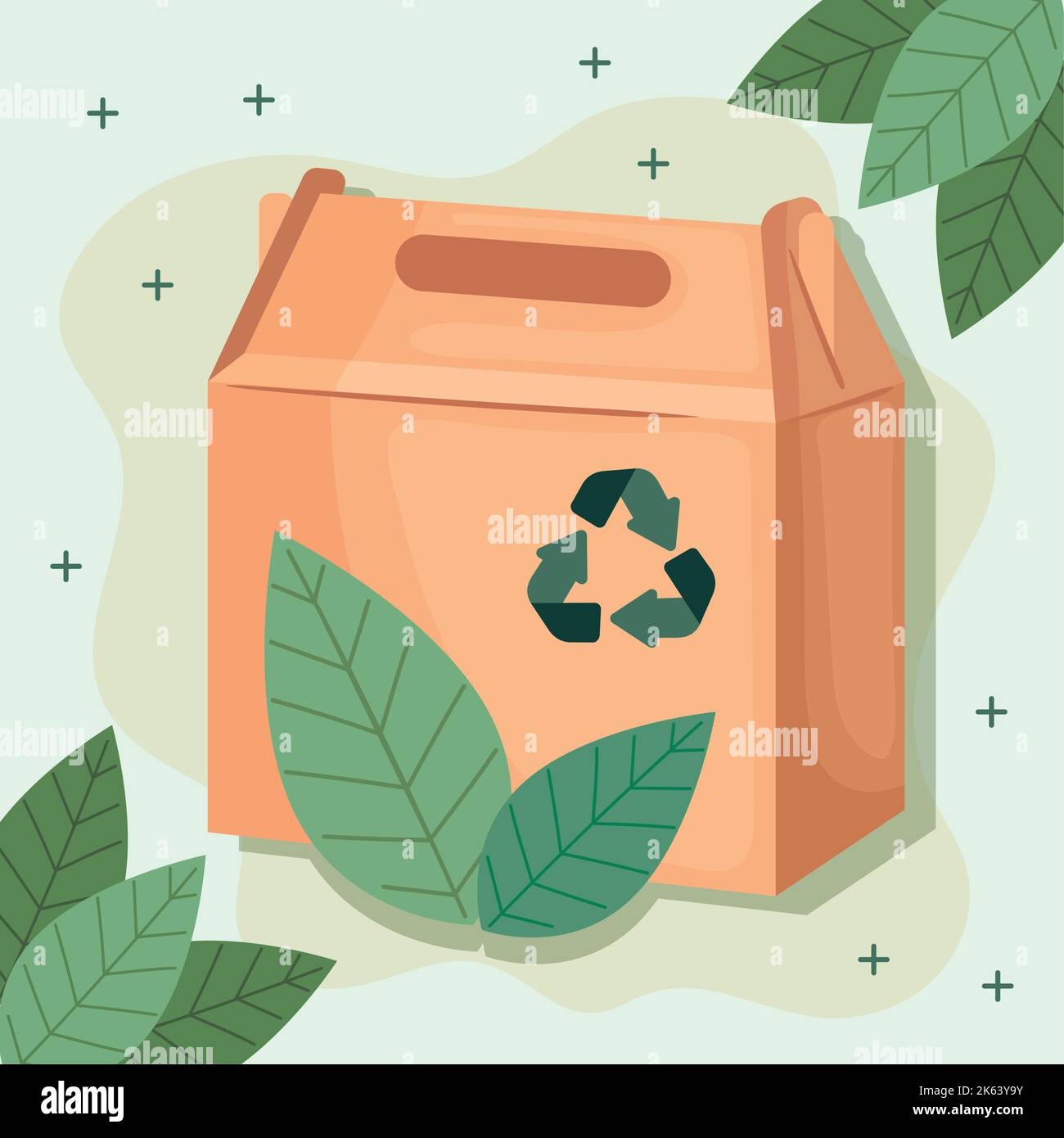 Greenery box Stock Vector Images - Alamy