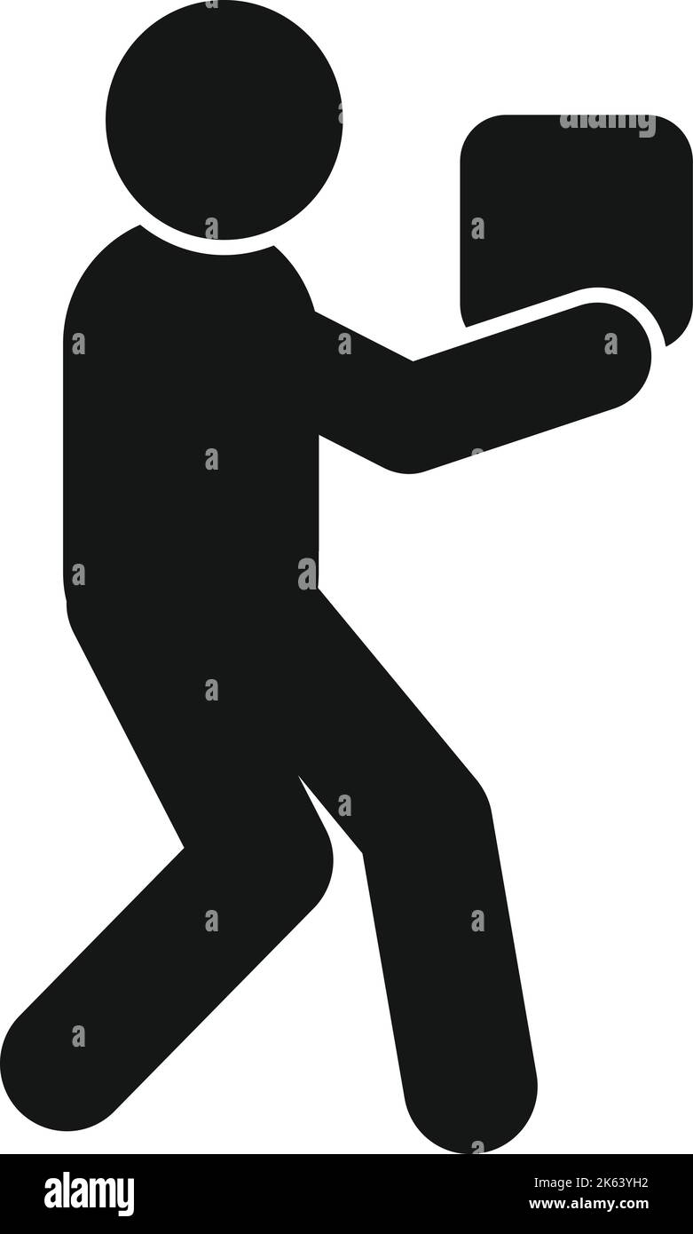 Take object effort icon simple vector. Company challenge. People ...