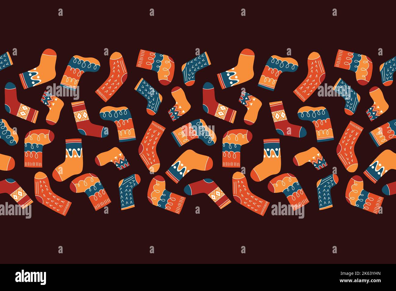 Fair isle socks hi-res stock photography and images - Alamy