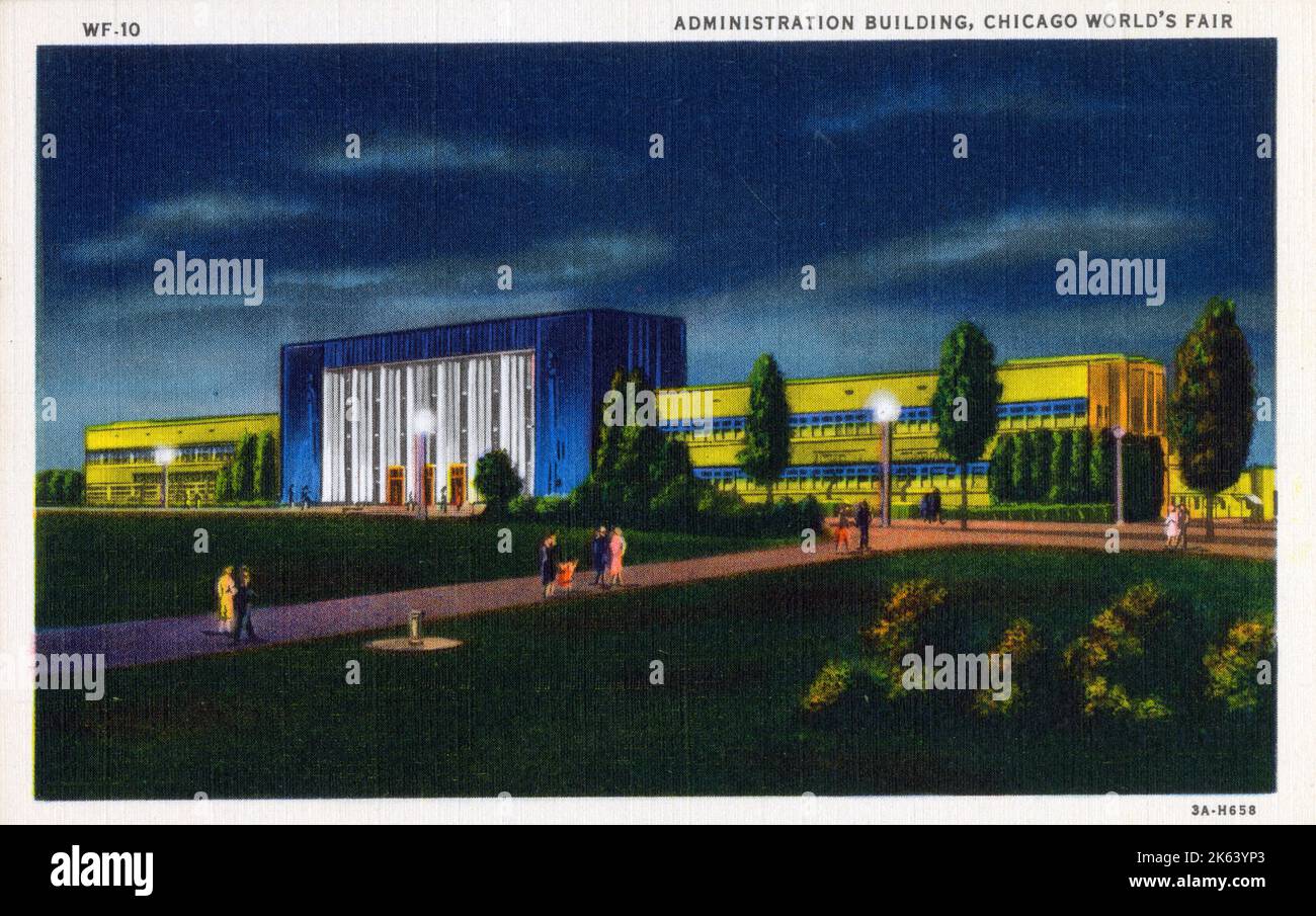 Chicago 1930s night hi-res stock photography and images - Alamy