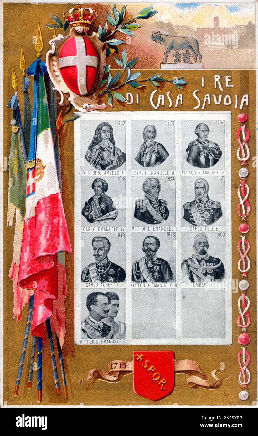 The savoy kings of italy hi-res stock photography and images - Alamy