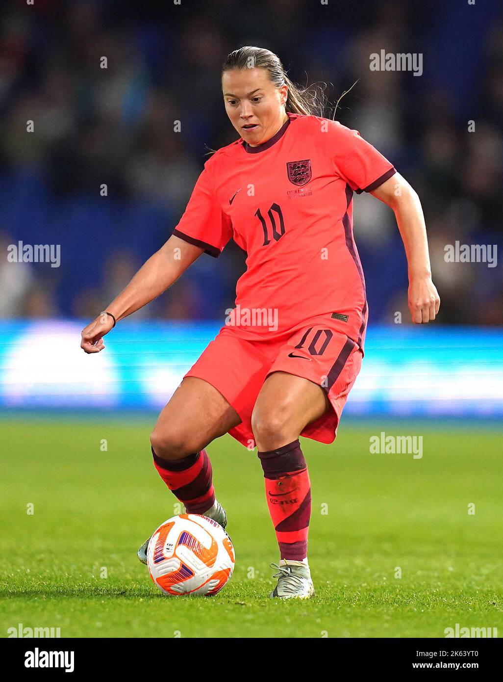 England's Fran Kirby during the women's international friendly match at ...