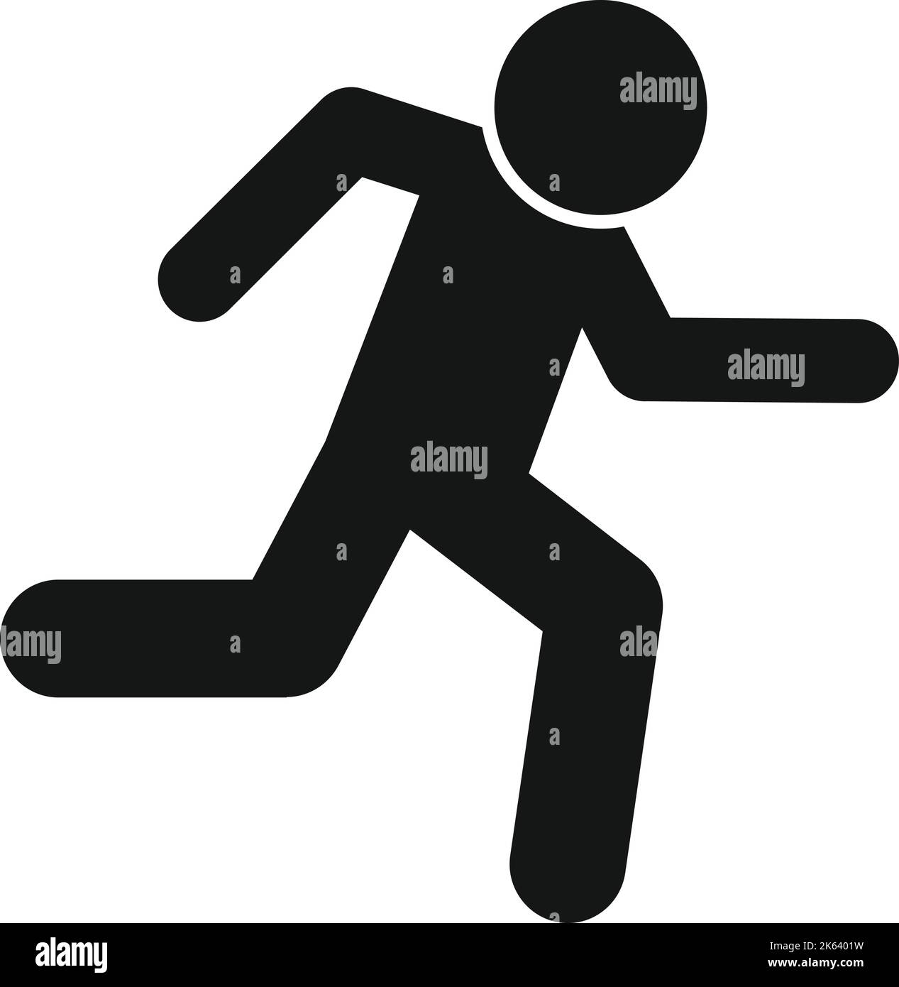 Man run cycle Stock Vector Images - Alamy