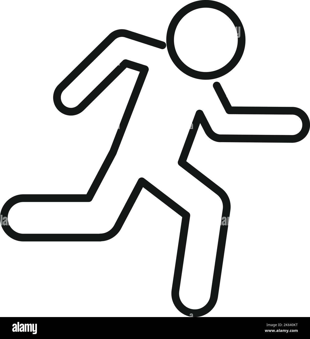 Man run cycle Stock Vector Images - Alamy