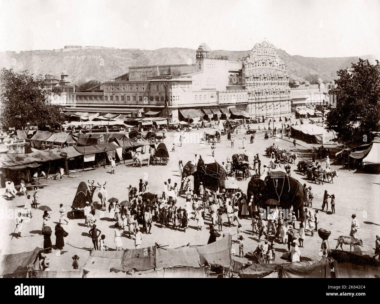 India c 1870s hi-res stock photography and images - Alamy