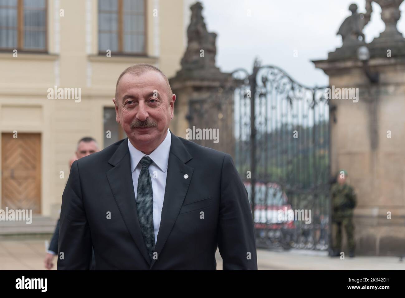 Prague, Czech Republic. 06th Oct, 2022. President of Azerbaijan Ilham ...